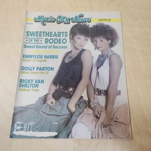 Other | Vintage Music City News Magazine September 1987 Sweethearts Of ...